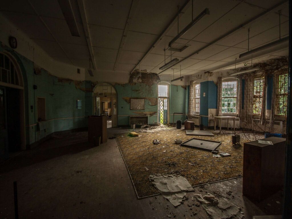 Cane Hill Asylum, 3rd Surrey County Lunatic Asylum, Coulsdon ...
